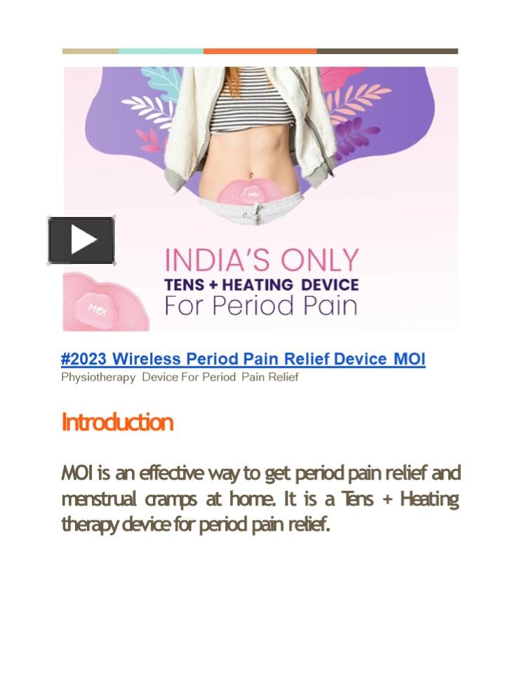 PPT – #2023 Wireless Period Pain Relief Device MOI | UltraCare Pro (1 ...