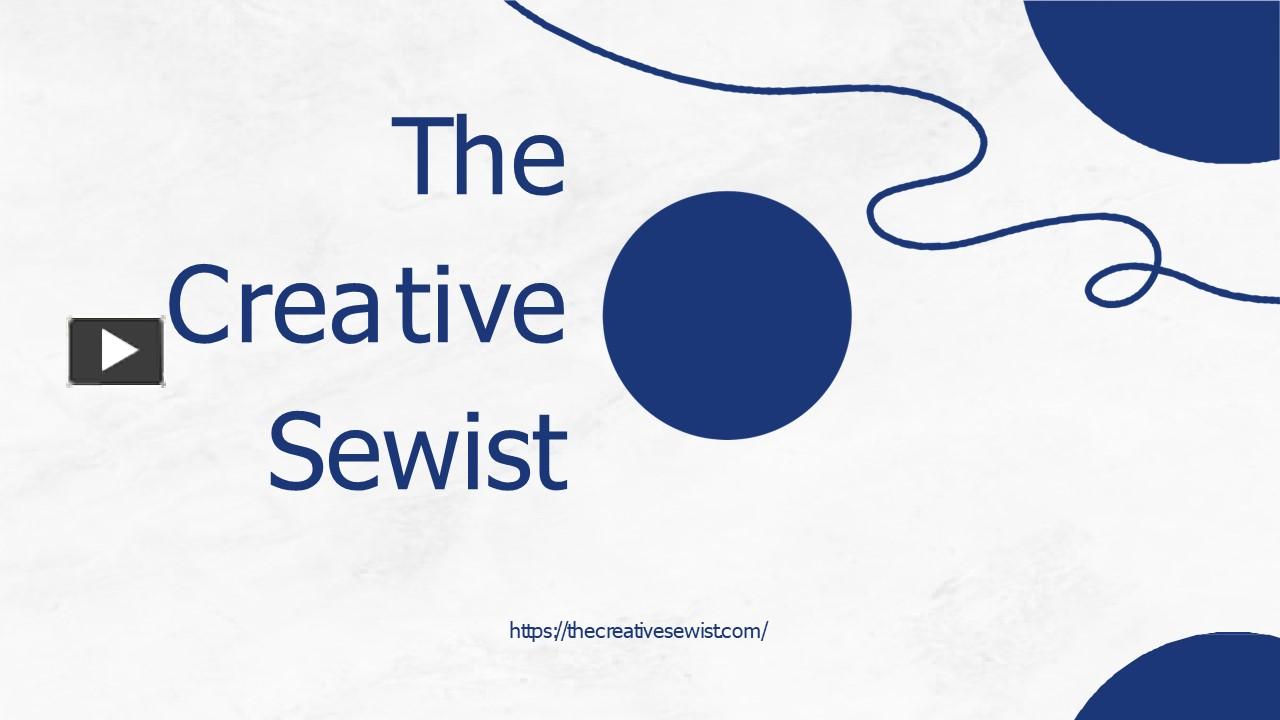 PPT – Sewing Projects PowerPoint presentation | free to download - id ...