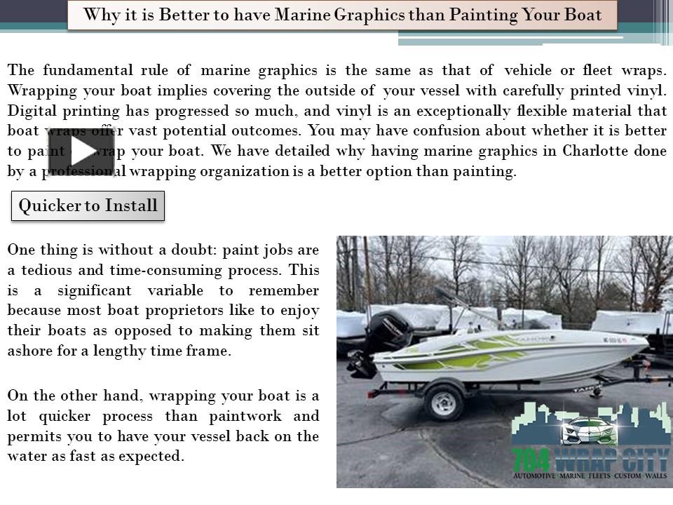 Best Marine Graphics in Charlotte - 704 Wrap City presentation | free ...