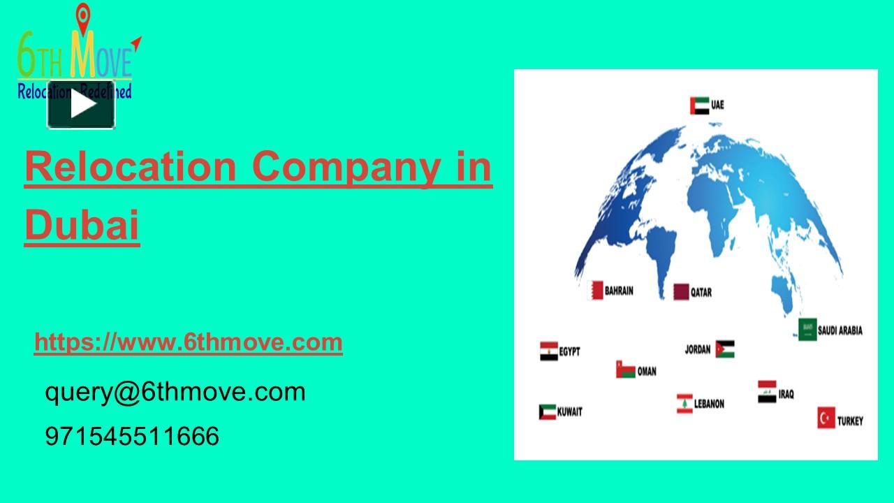 PPT – Relocation Company in Dubai PowerPoint presentation | free to ...