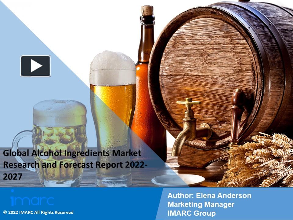 PPT – Alcohol Ingredients Market PPT: Demand, Trends and Business ...