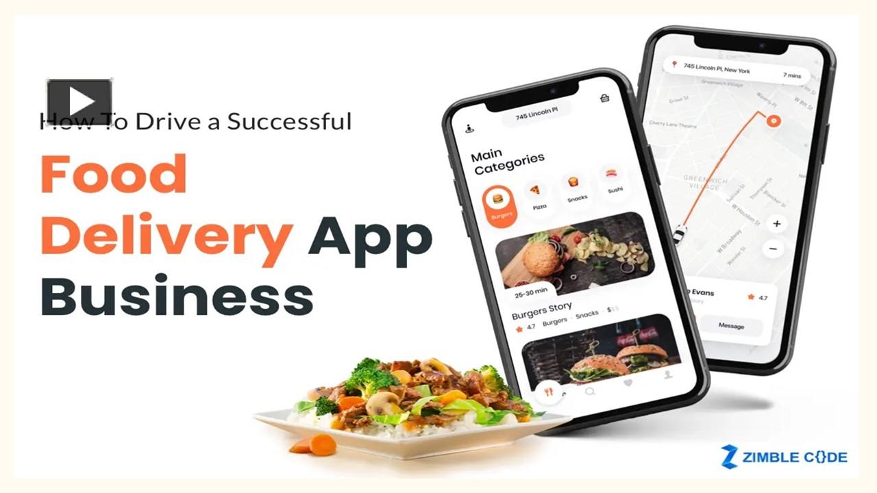 How To Drive a Successful Food Delivery App Business presentation ...