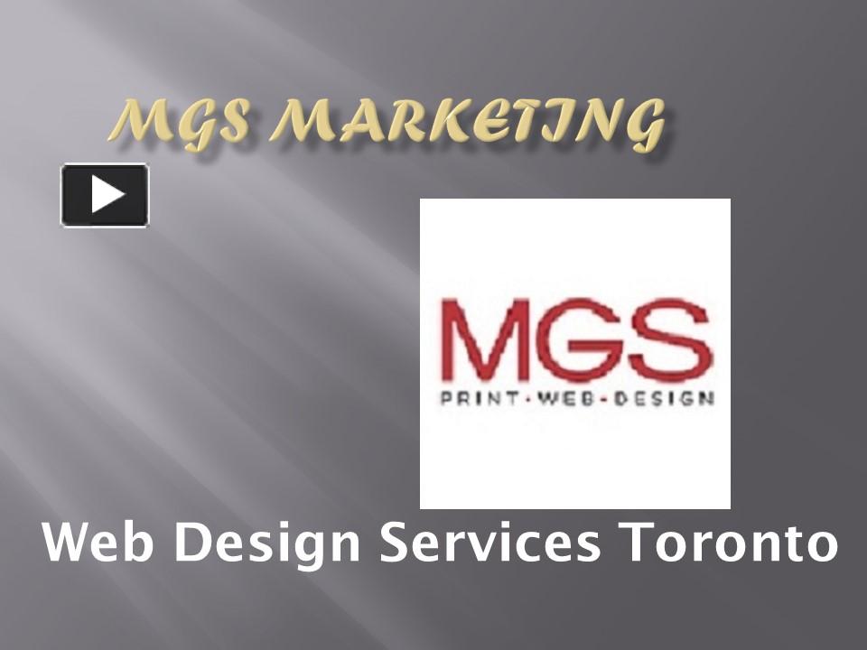 PPT – Toronto Website Design Company PowerPoint presentation | free to ...