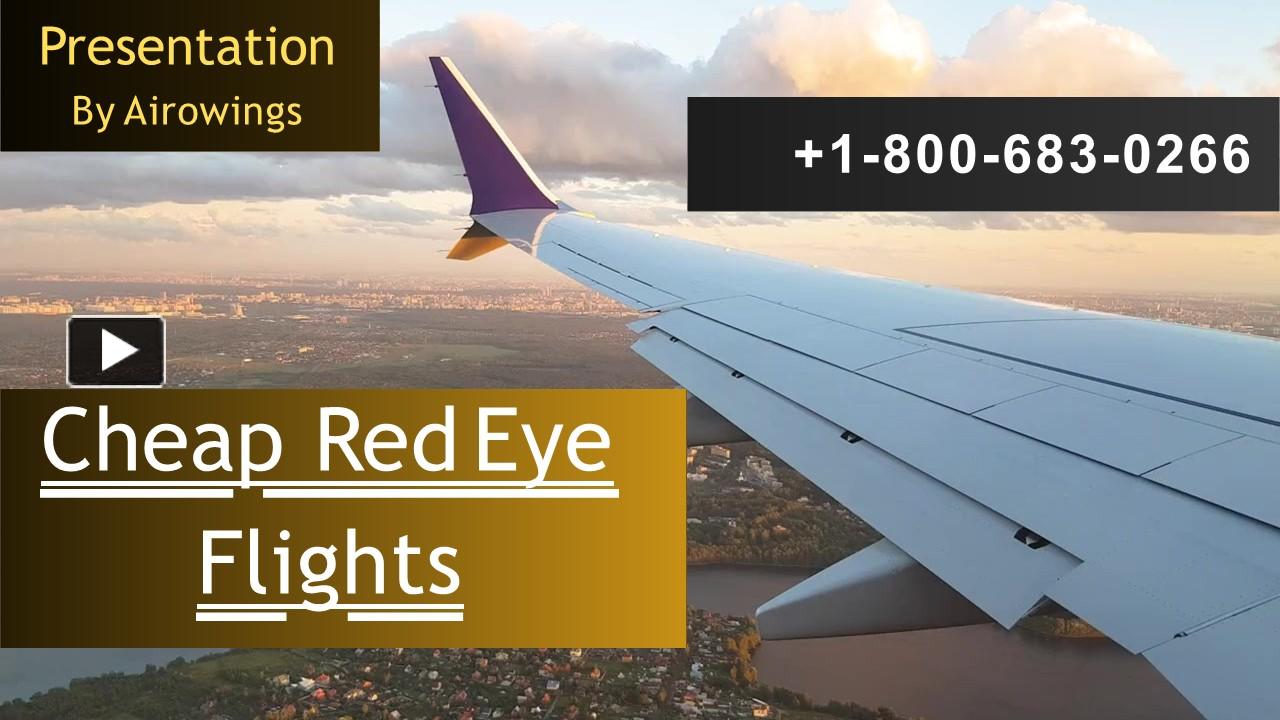 Cheap Red Eye Flights presentation | free to download