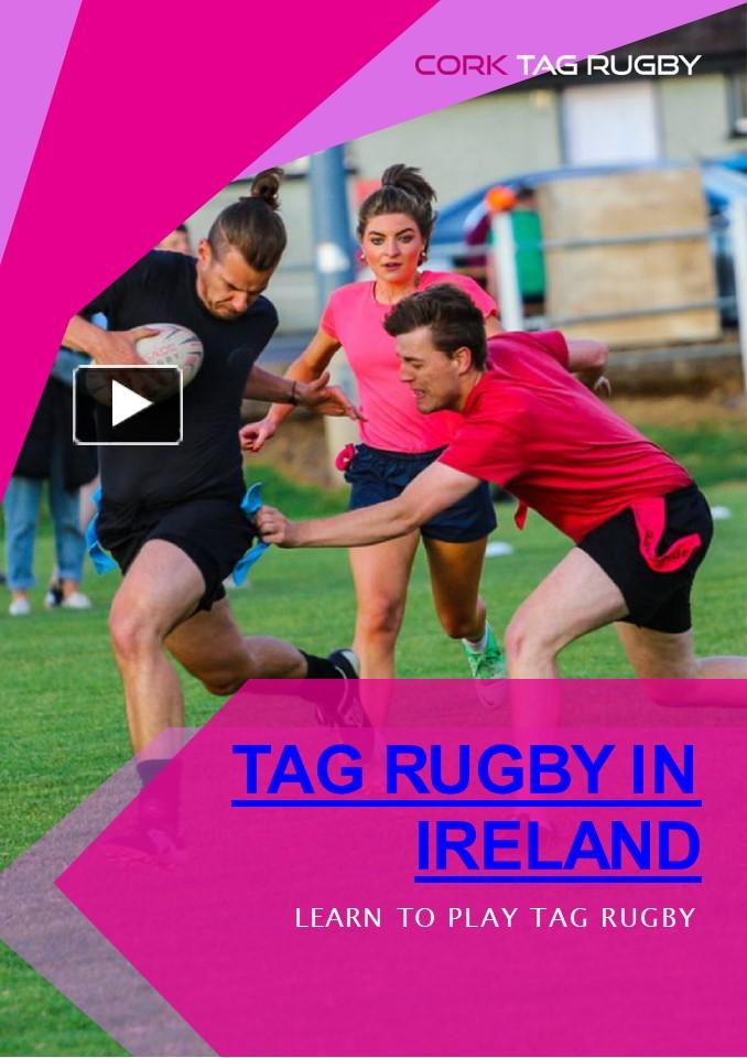 PPT – Tag Rugby Ireland - An Exciting New Way to Play Rugby PowerPoint ...