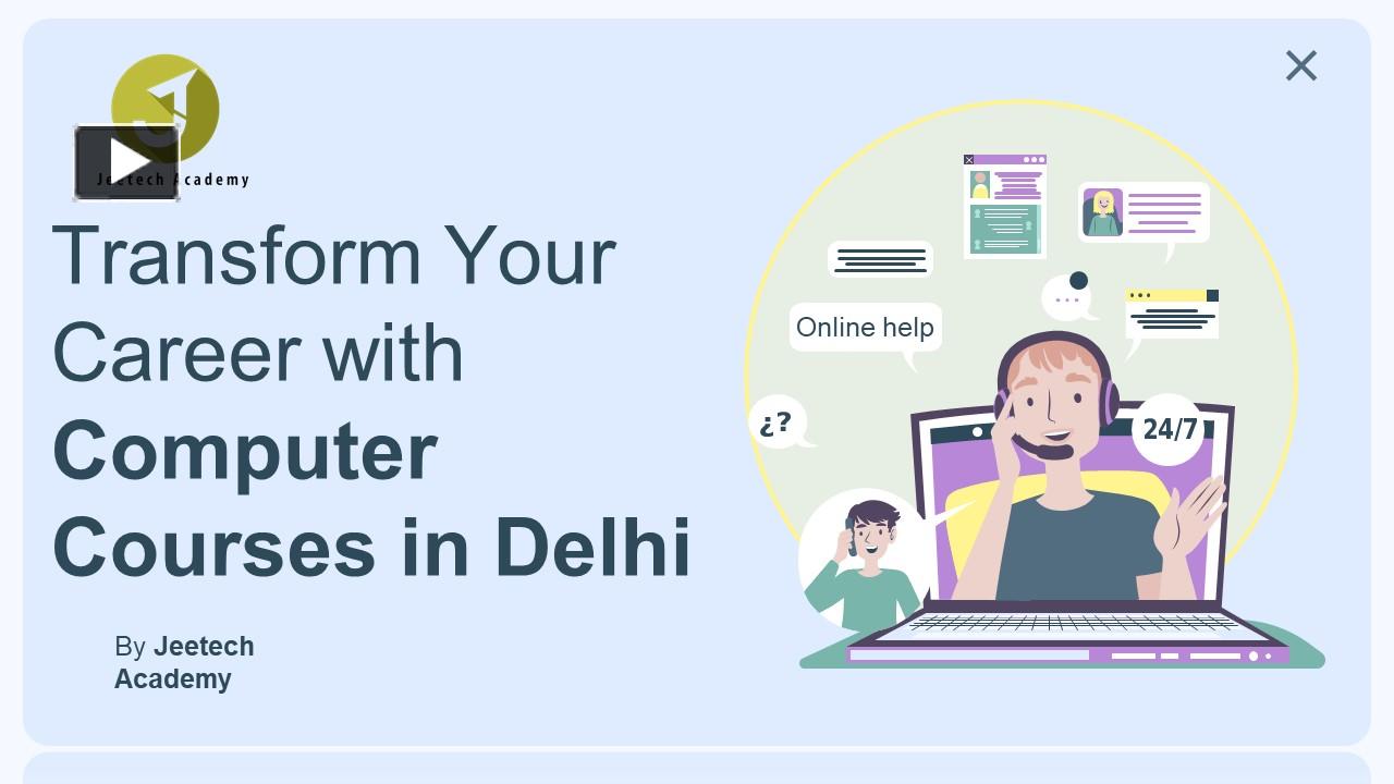 PPT – Transform Your Career with Computer Courses in Delhi.pptx ...