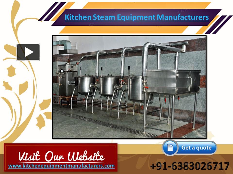 PPT – Kitchen Steam Equipment Manufacturers PowerPoint presentation ...
