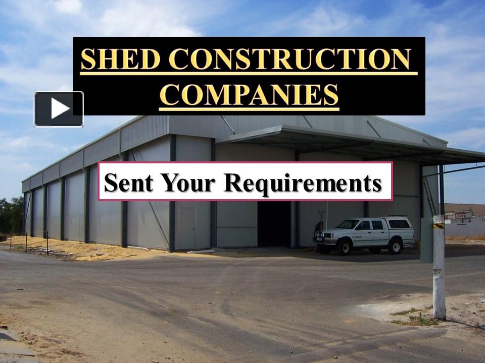 PPT – Shed Construction Companies in Chennai PowerPoint presentation ...
