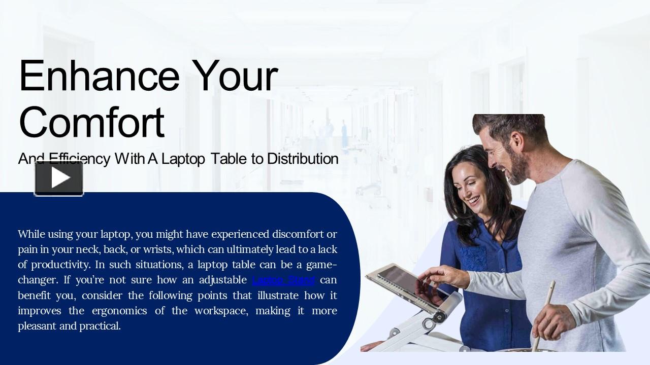 PPT – Enhance Your Comfort and Efficiency With a Laptop Table to ...