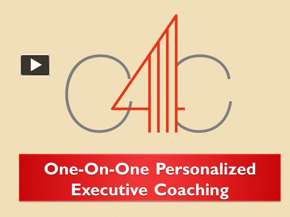 PPT – One-On-One Personalized Executive Coaching PowerPoint ...
