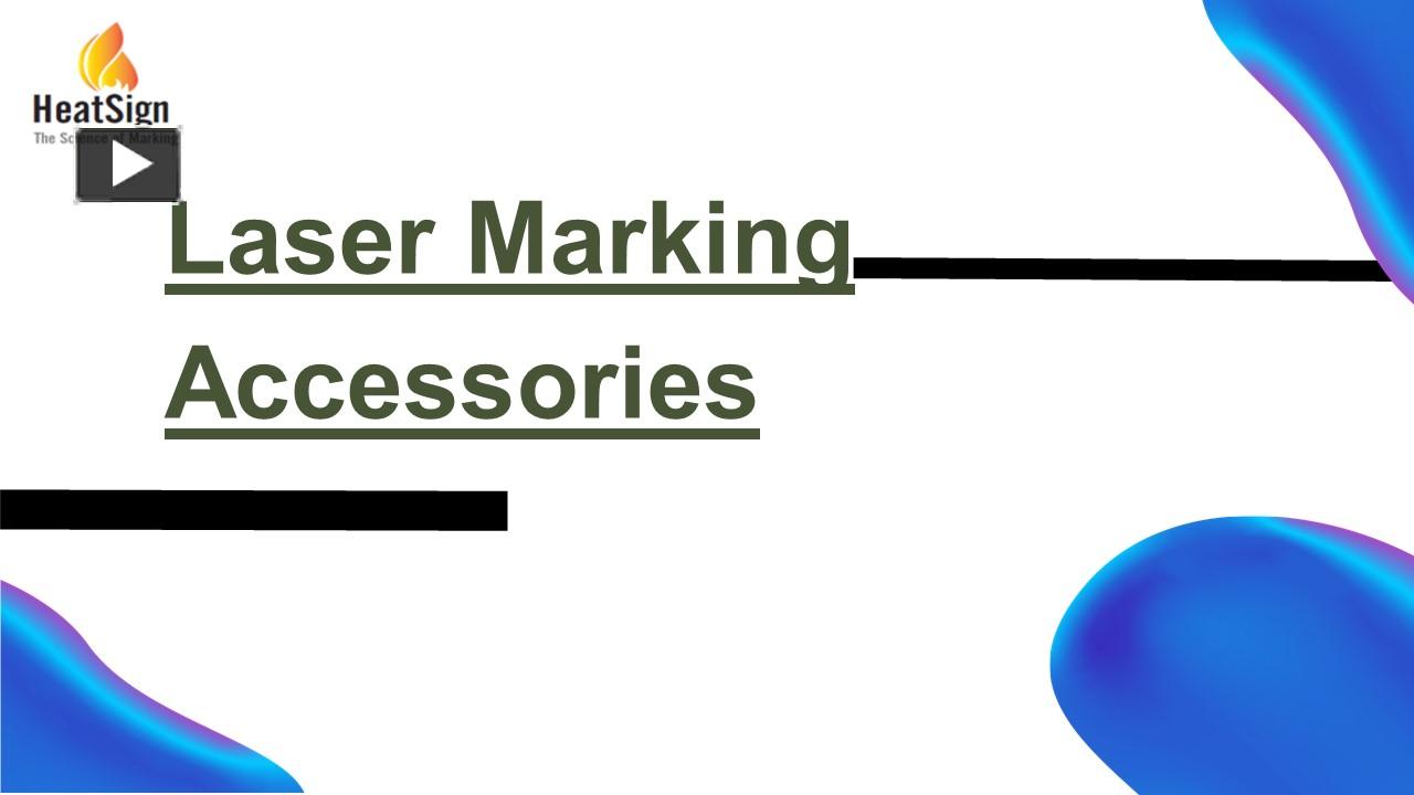 PPT – Popular HeatSign Laser Marking Machines and Products PowerPoint ...