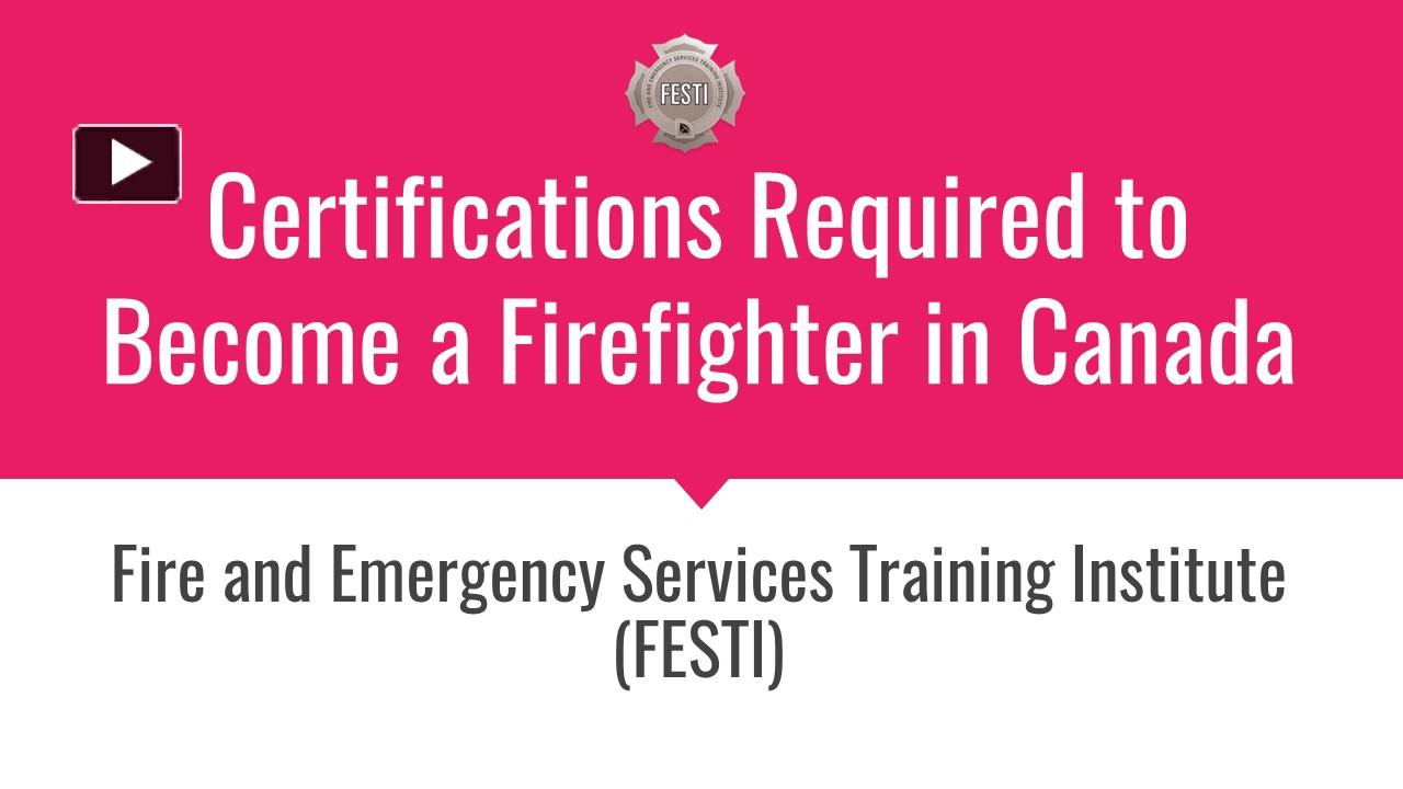 PPT – How to Become a Firefighter? PowerPoint presentation | free to ...