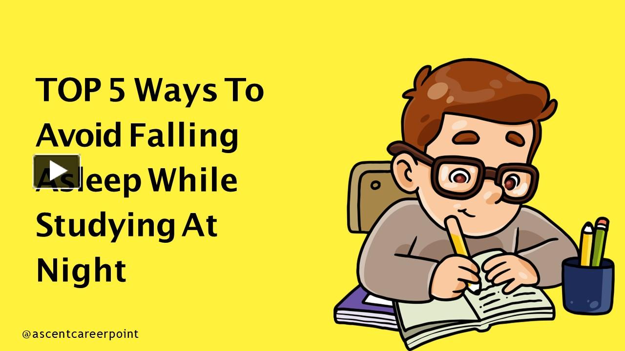 "5 Proven Tips to Stay Alert During Late-Night Study Sessions ...