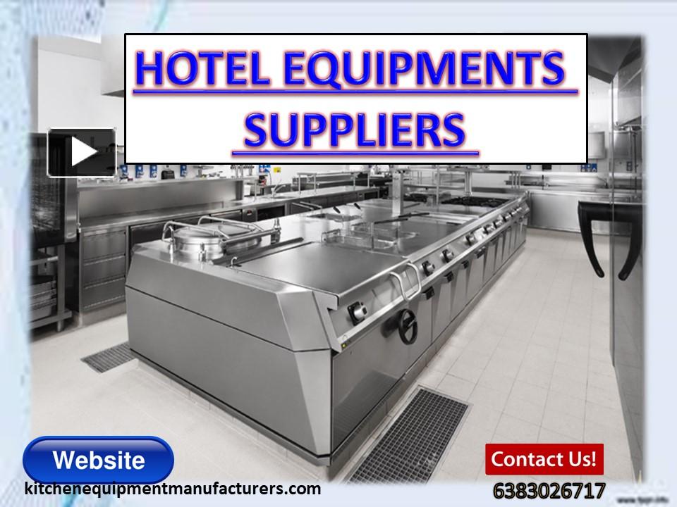 PPT – Hotel Equipments Suppliers Tamilnadu , India , Chennai , UAE ...