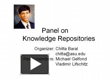 PPT – Panel on Knowledge Repositories PowerPoint presentation | free to ...