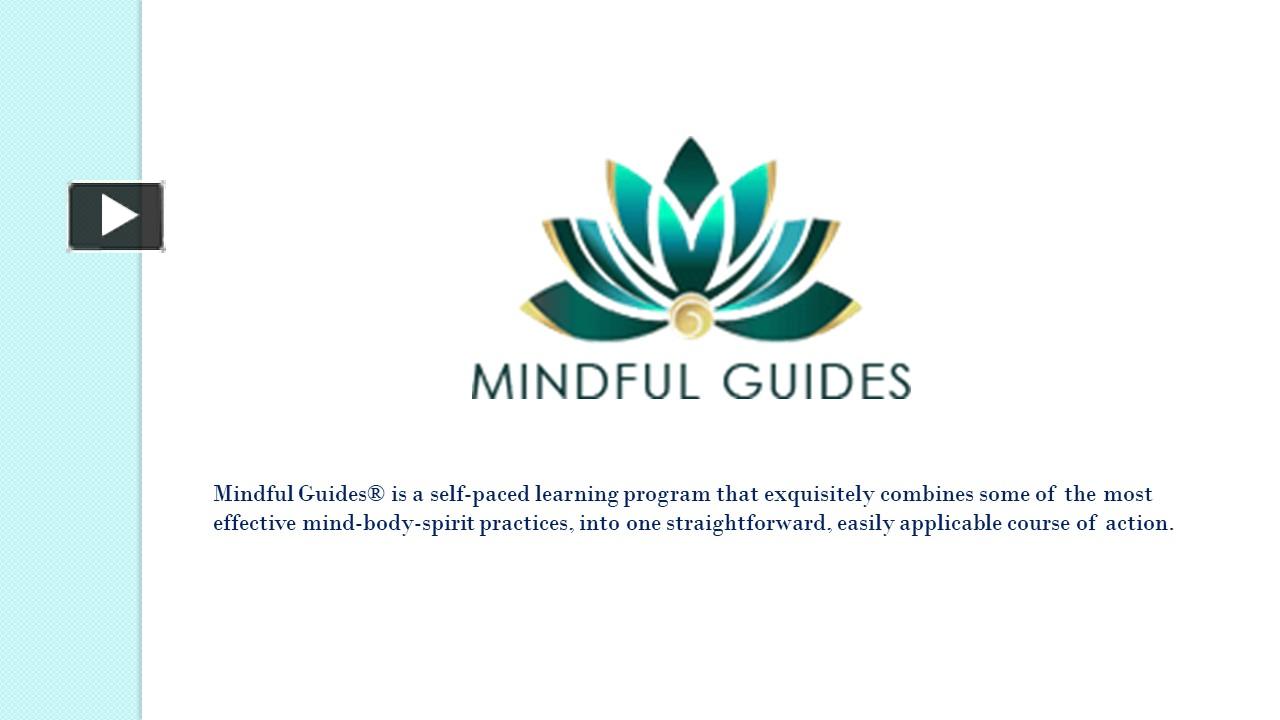 PPT – Mindful meditation exercises PowerPoint presentation | free to ...
