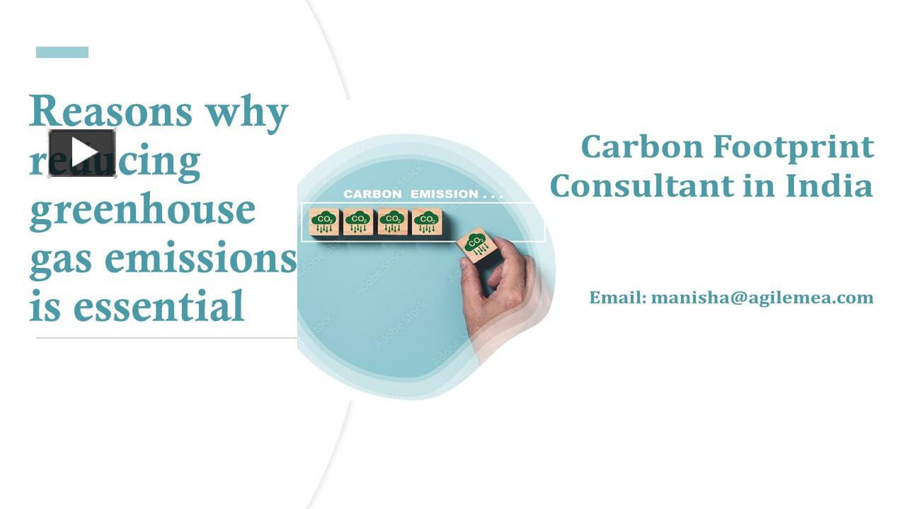 Reasons why reducing greenhouse gas emissions is essential presentation ...