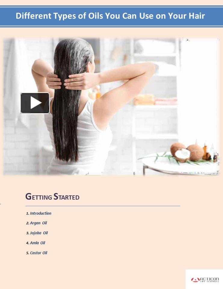 PPT – Which oils can be applied to hair? PowerPoint presentation | free ...