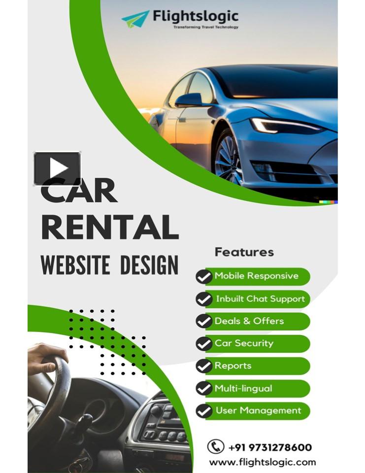 PPT – Car Rental Website Design PowerPoint presentation | free to ...