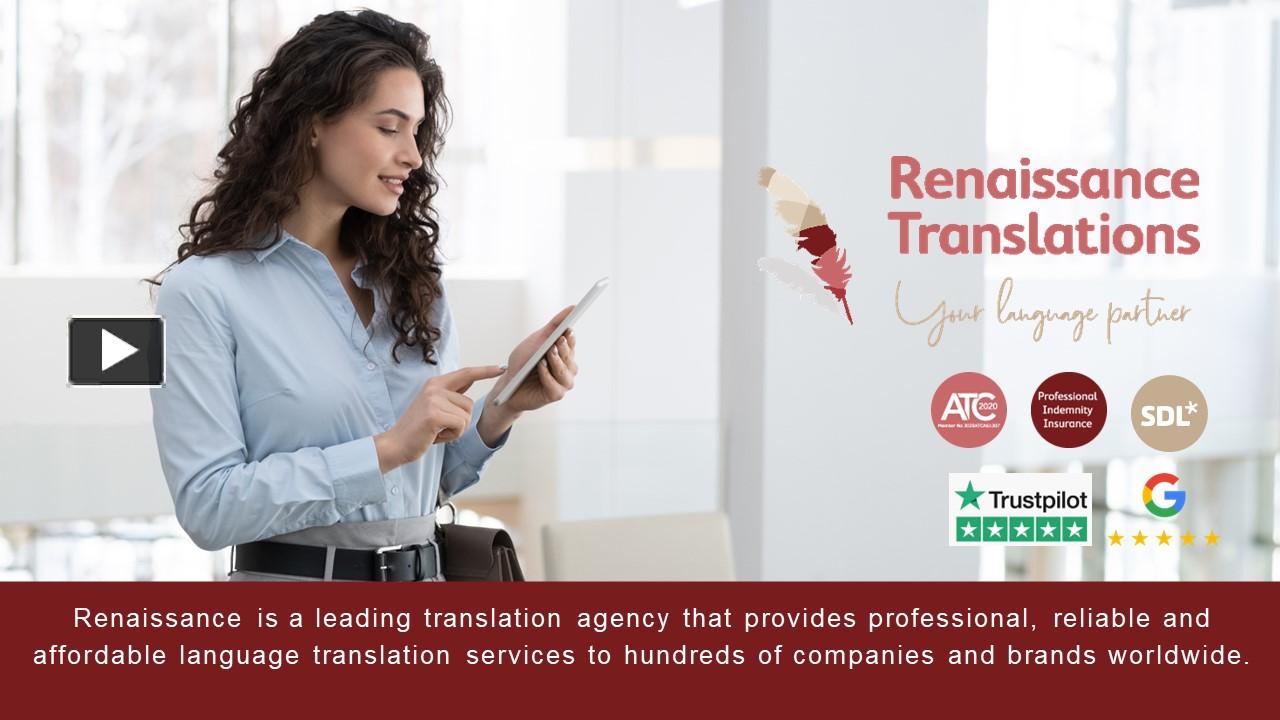 PPT – Professional Translation Services Agency PowerPoint presentation ...