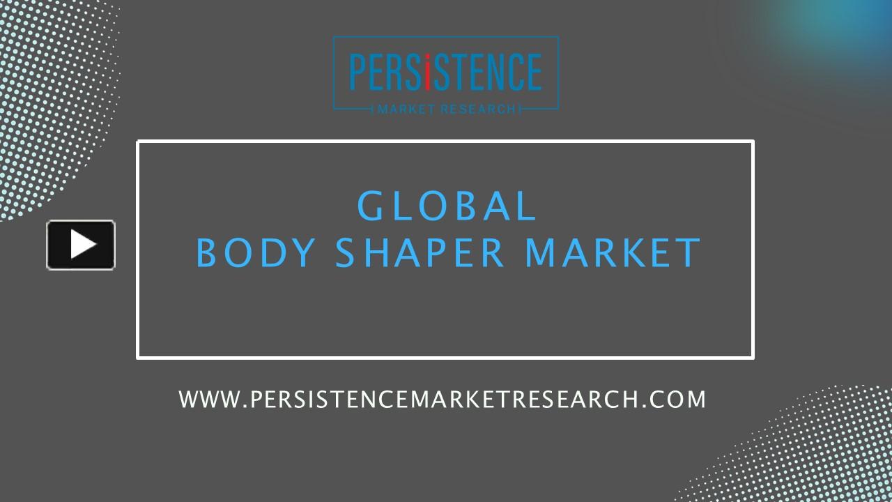 Body Shaper Market Size and Share presentation | free to download