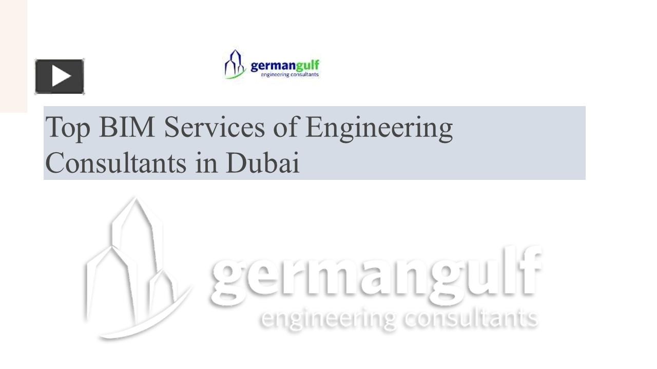 PPT – Top BIM Services of Engineering Consultants in Dubai PowerPoint ...