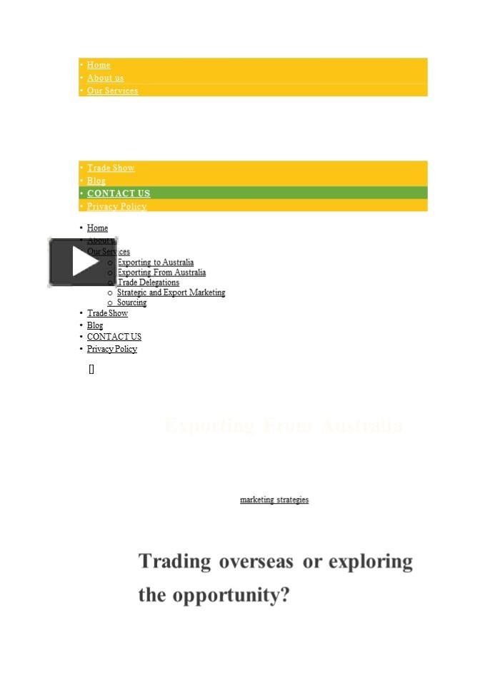 PPT – Exporting from Australia - Smart Mango International Business ...