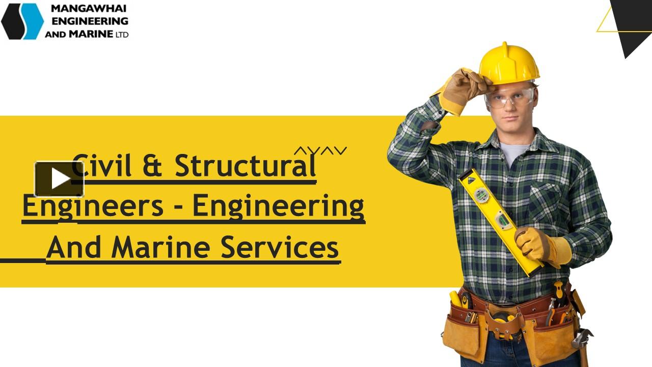 PPT – Civil & Structural Engineers - Engineering And Marine Services ...