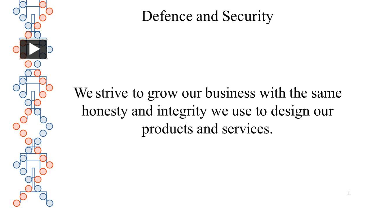 Defence and Security presentation | free to download