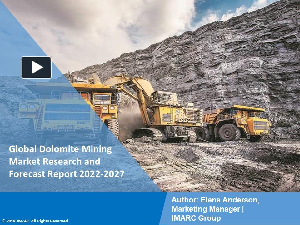 Dolomite Mining Market PPT: Growth, Outlook, Demand, Keyplayer Analysis ...