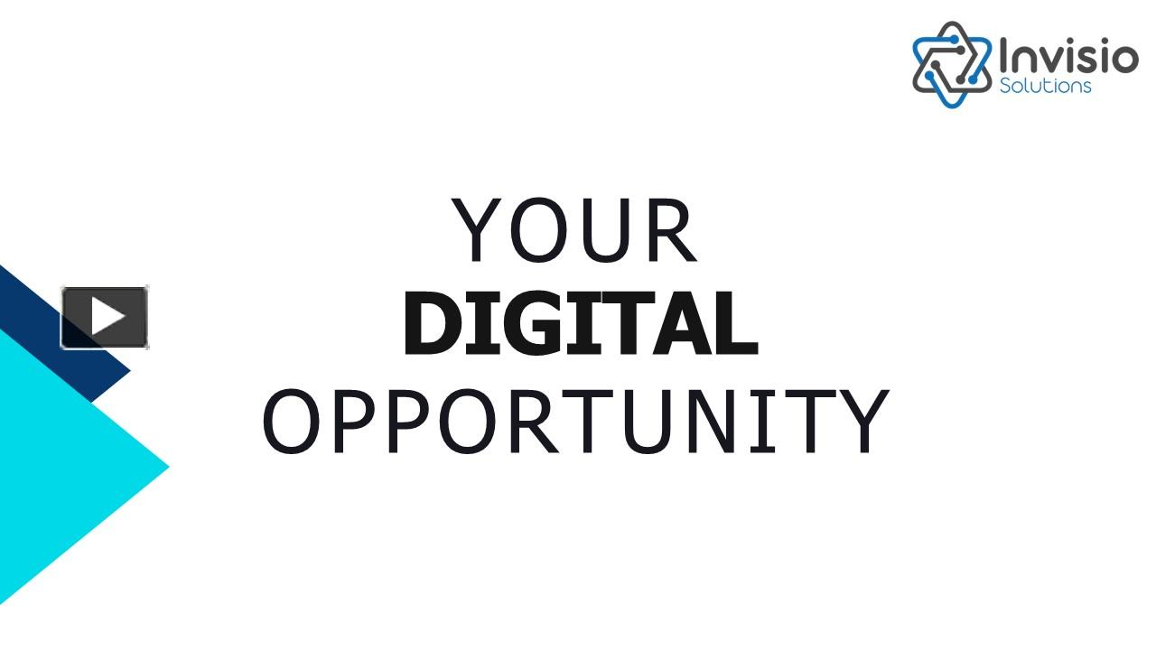 Your Digital Opportunity presentation | free to download