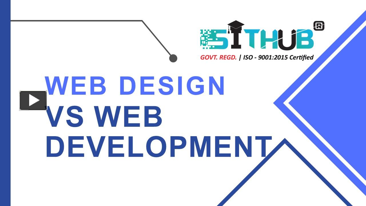 PPT – Web Design Vs Web Development PowerPoint presentation | free to ...