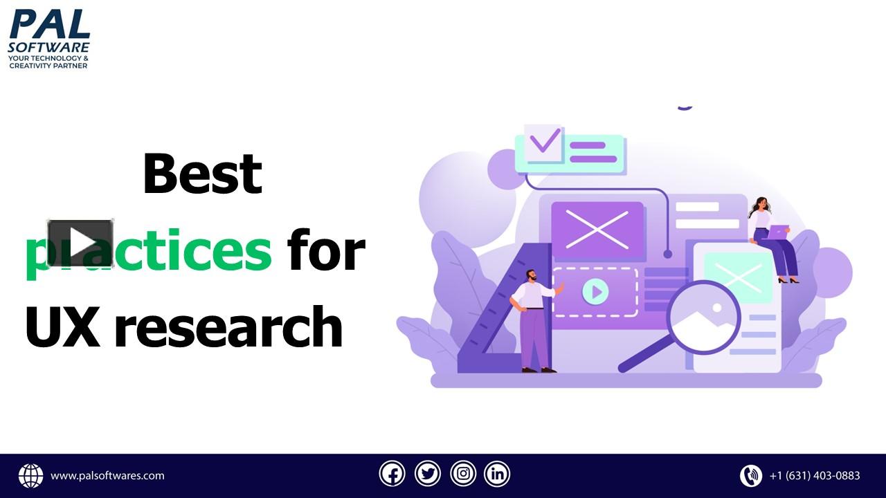 Best practices for UX research presentation | free to download