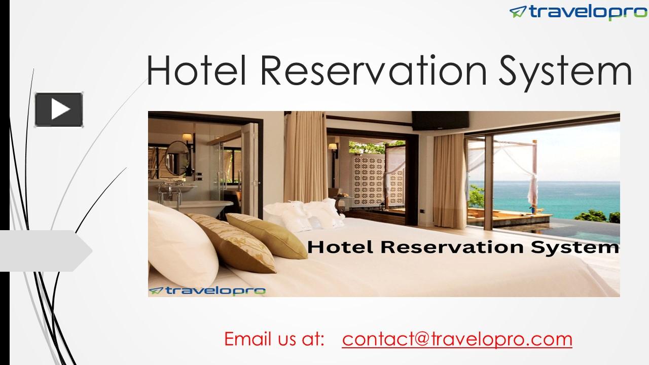 PPT – Hotel Reservation System PowerPoint presentation | free to ...