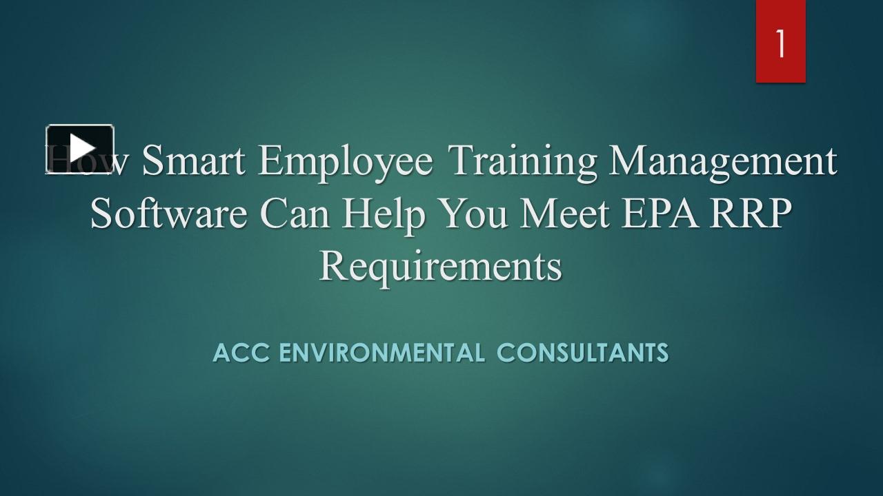 PPT – How Smart Employee Training Management Software Can Help You Meet ...