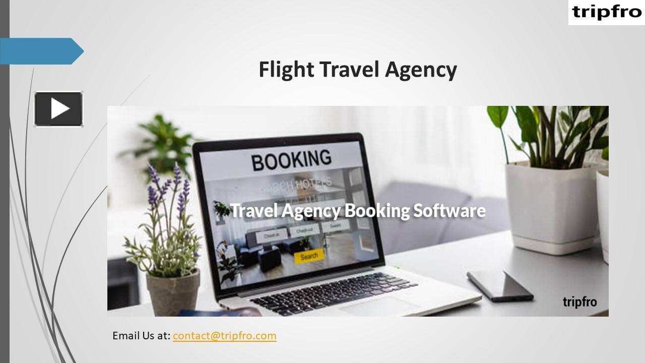 PPT – Flight Travel Agency PowerPoint presentation | free to download ...