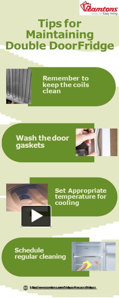 Tips For Maintaining Double Door Fridge - Ramtons presentation | free ...