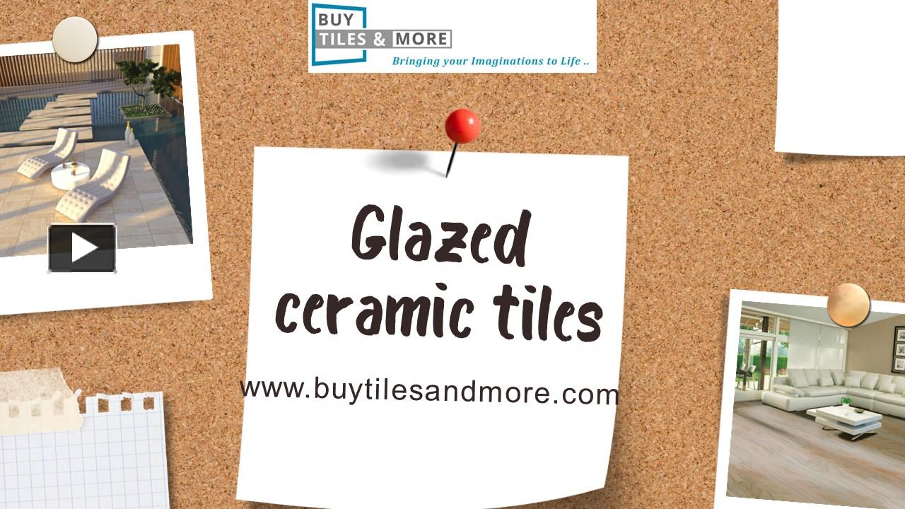 Glazed ceramic tiles presentation | free to download
