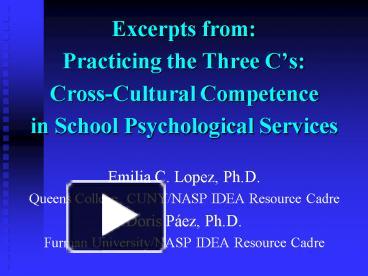 Excerpts from: presentation | free to download