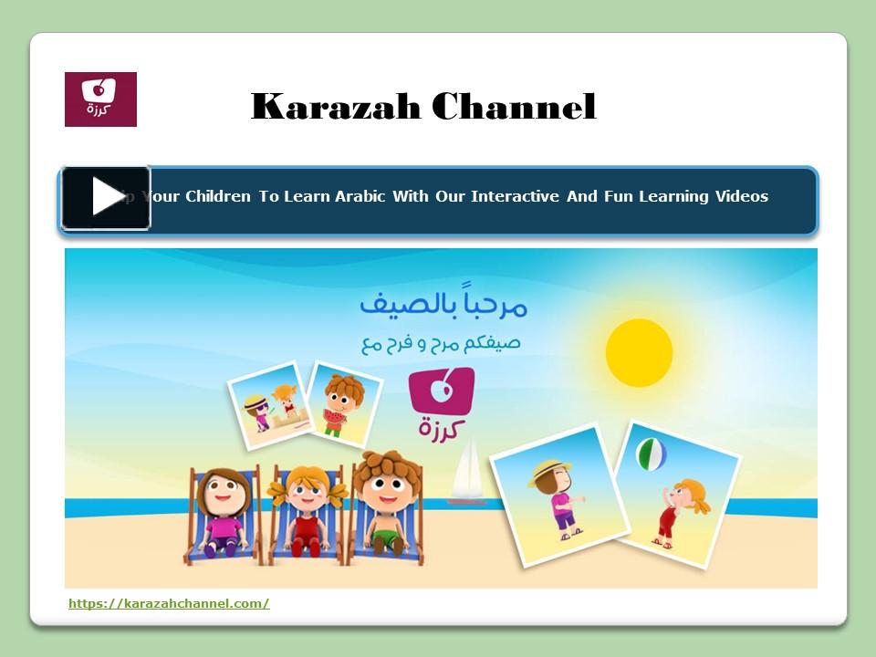 PPT – Help Your Children To Learn Arabic With Our Interactive And Fun ...