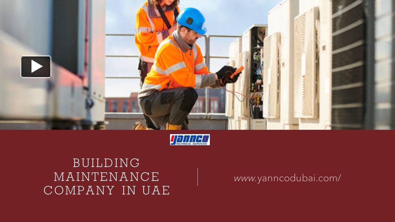 PPT – building maintenance company in uae PowerPoint presentation ...