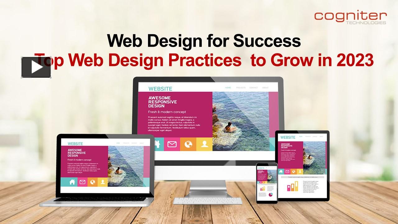 Web Design for Success: Top Web Design Practices to Grow in 2023 ...