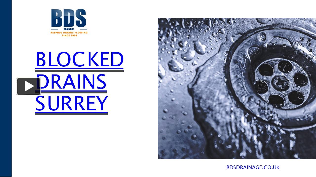 PPT – Blocked Drains Surrey PowerPoint presentation | free to download ...