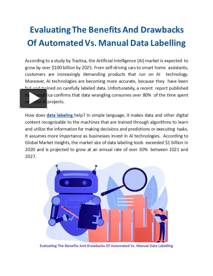 Evaluating The Benefits And Drawbacks Of Automated Vs. Manual Data ...