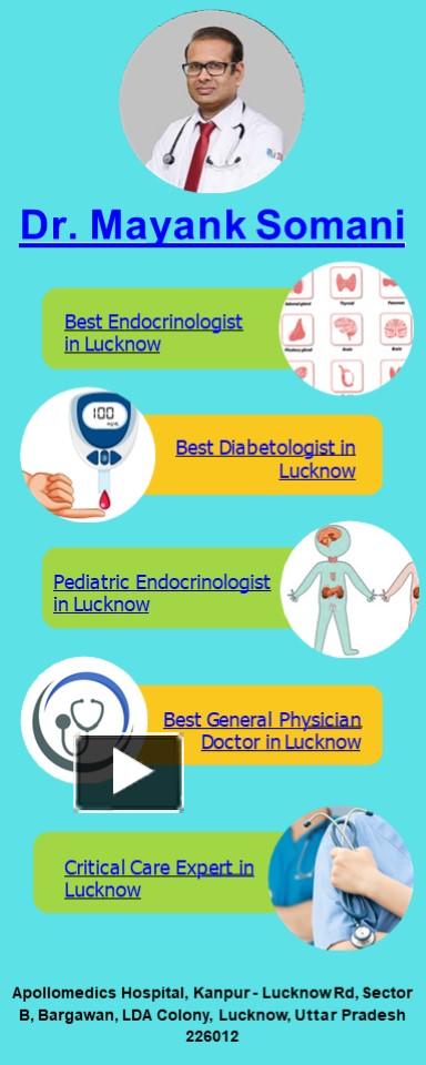 Best Endocrinologist in Lucknow - Dr Mayank Somani presentation | free ...