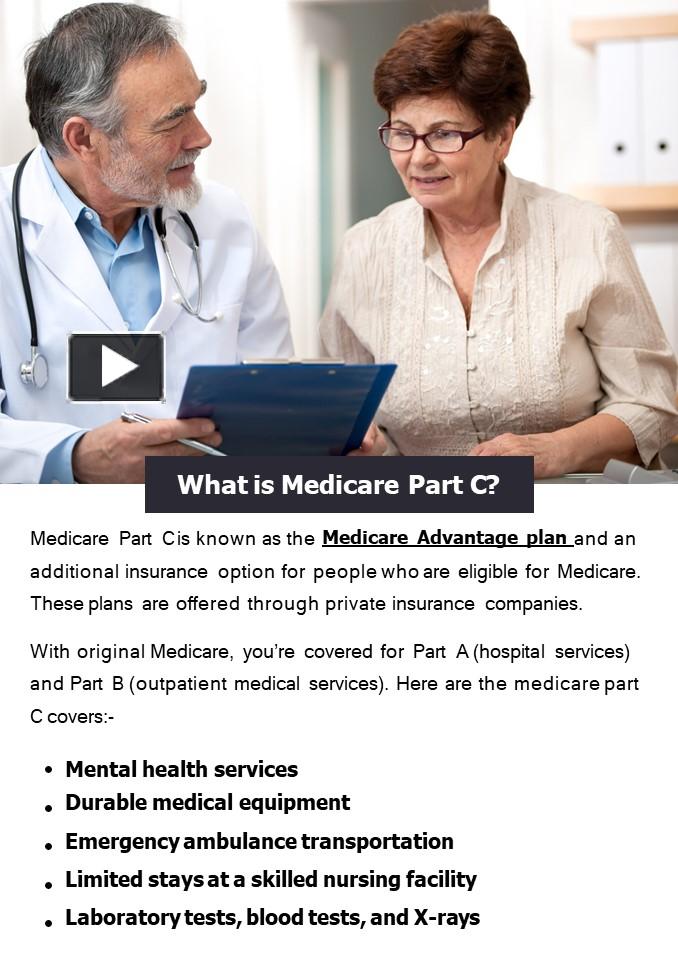 PPT – What is Medicare Part C? PowerPoint presentation | free to ...