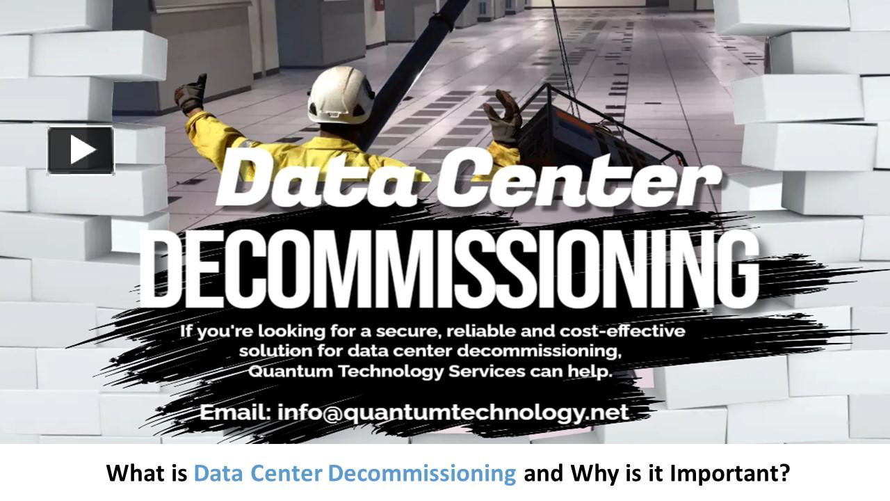 What is Data Center Decommissioning and Why is it Important ...