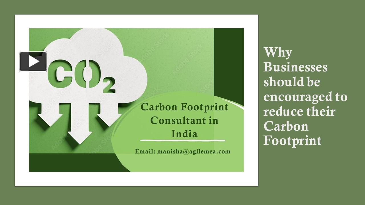 PPT – Why Businesses should be encouraged to reduce their Carbon ...