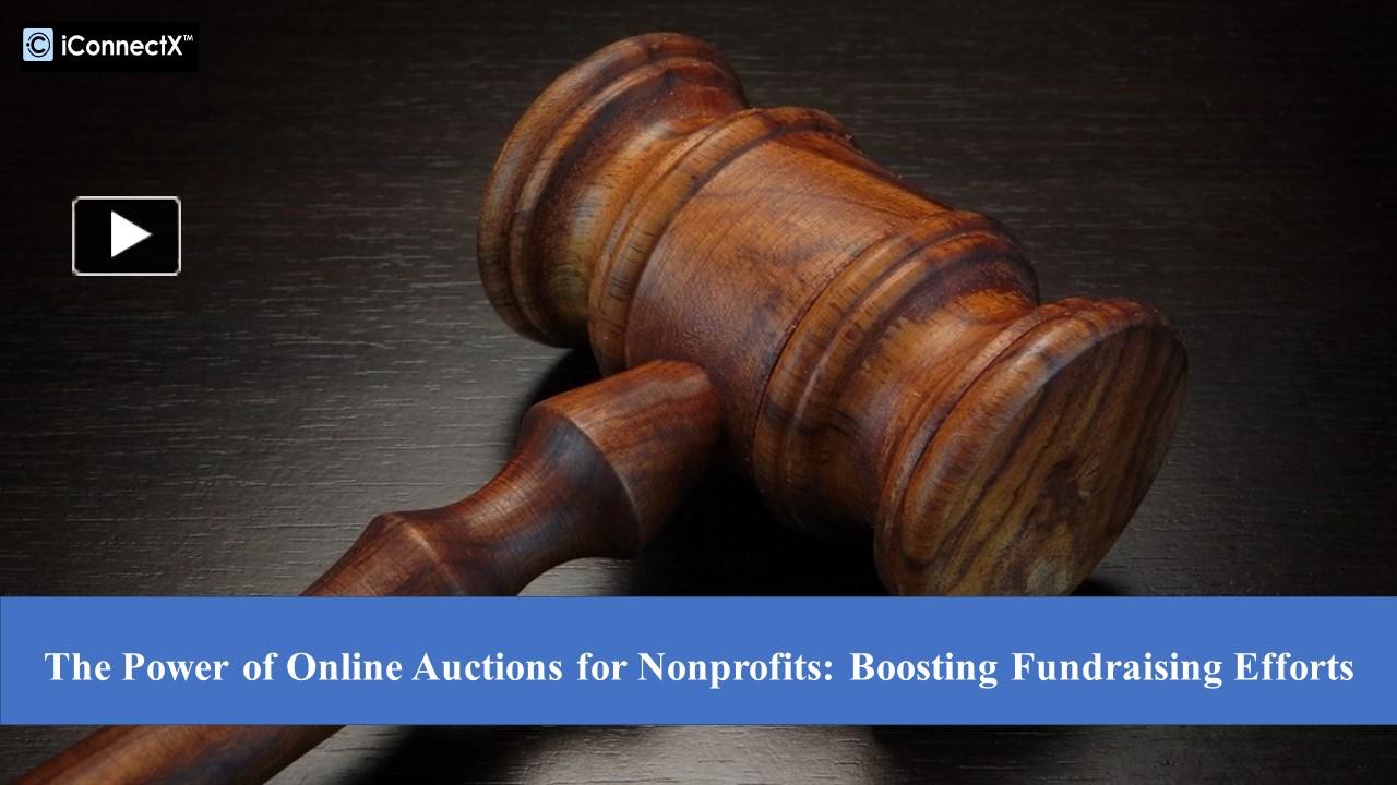 PPT – Tips to plan and execute a successful Online Auction PowerPoint ...