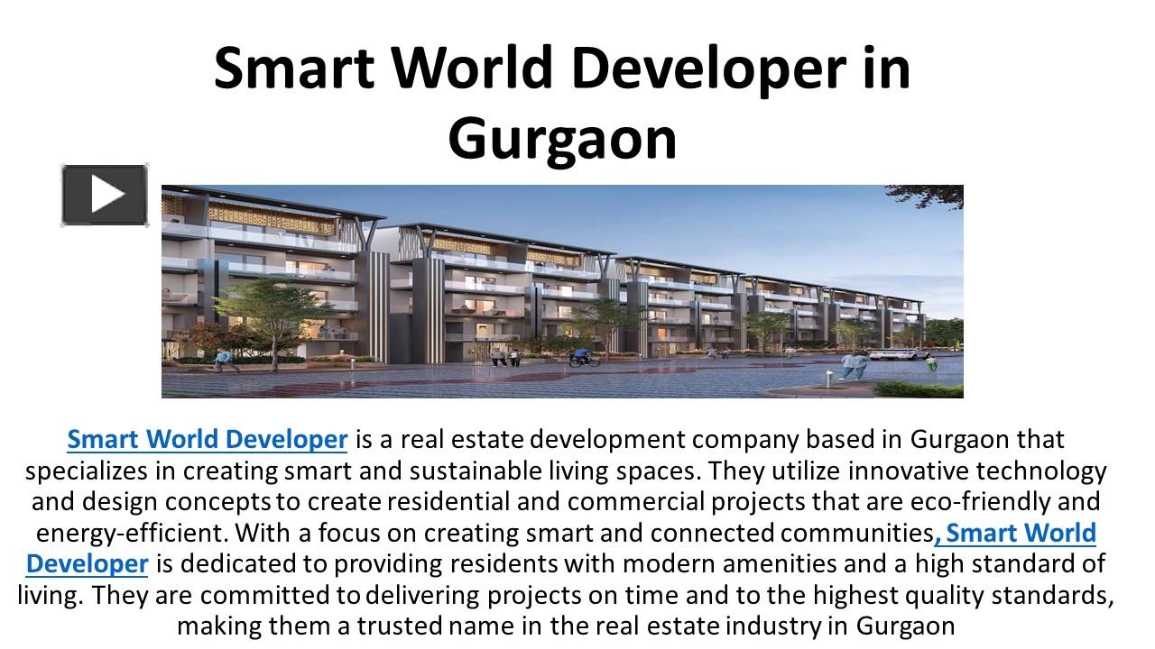 PPT – Smart World Developer PowerPoint presentation | free to download ...